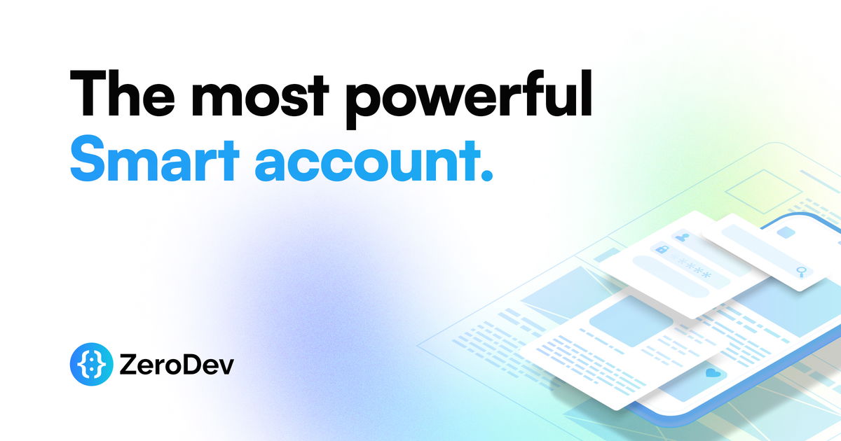 ZeroDev Introduction ZeroDev Introduction